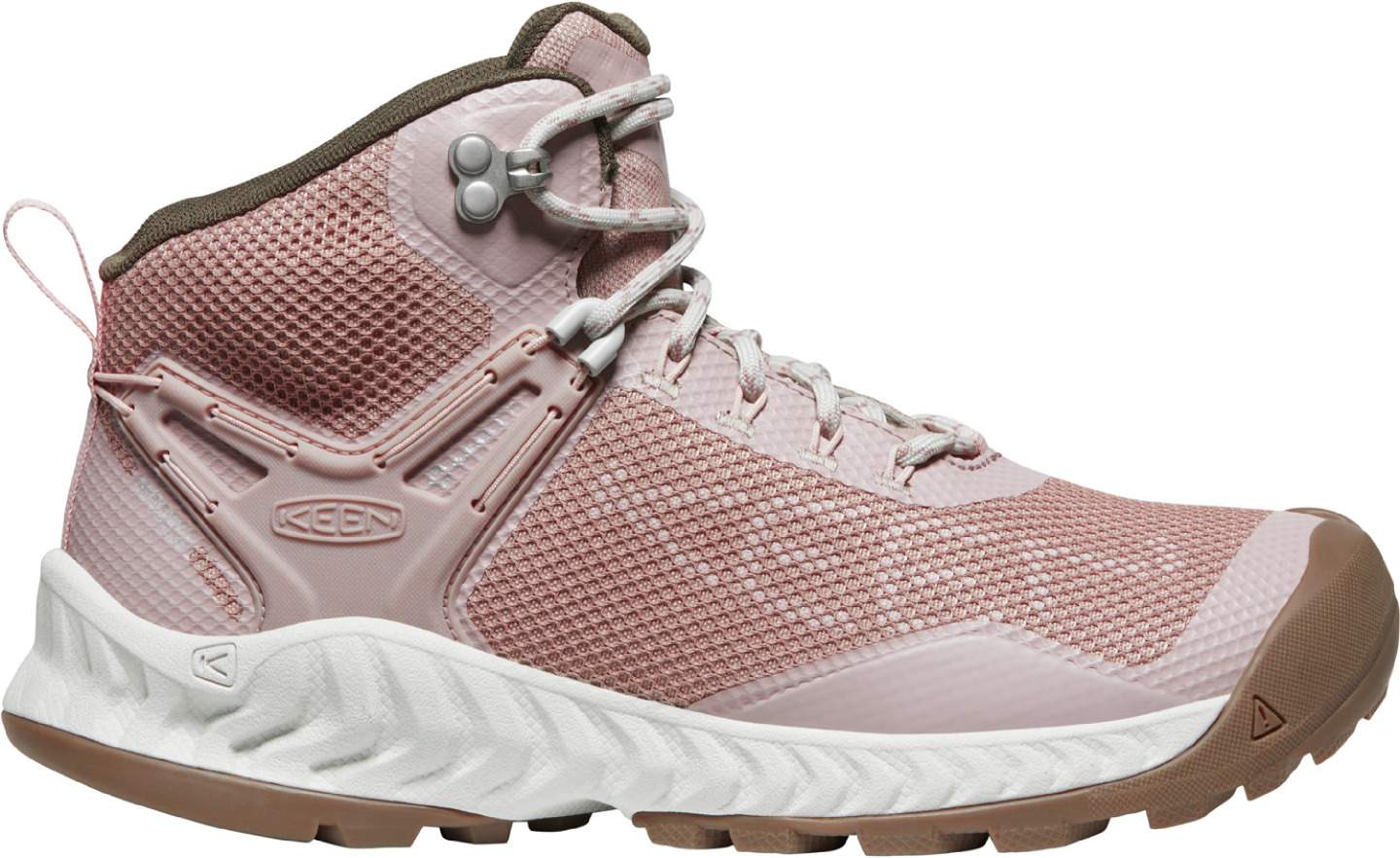 Boty Keen NXIS EVO MID WP WOMEN fawn/peach whip - E-OUTDOOR.CZ