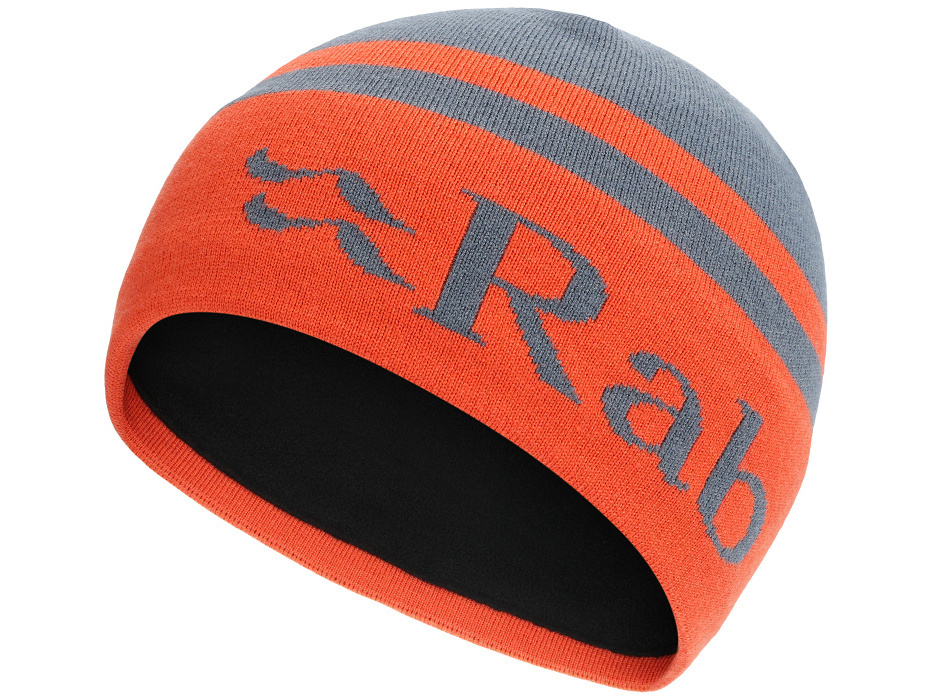 Rab Logo Band Beanie orion blue/red grapefruit/OBG čepice - E-OUTDOOR.CZ